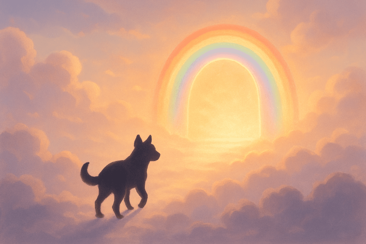 Understanding Rainbow Bridge Meaning for Pet Owners – FlowerPup